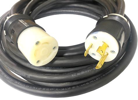 30 Amp Entertainment Cable Generator Power Cable L6 30 250v Soow 10 3 Wireandsupply Com