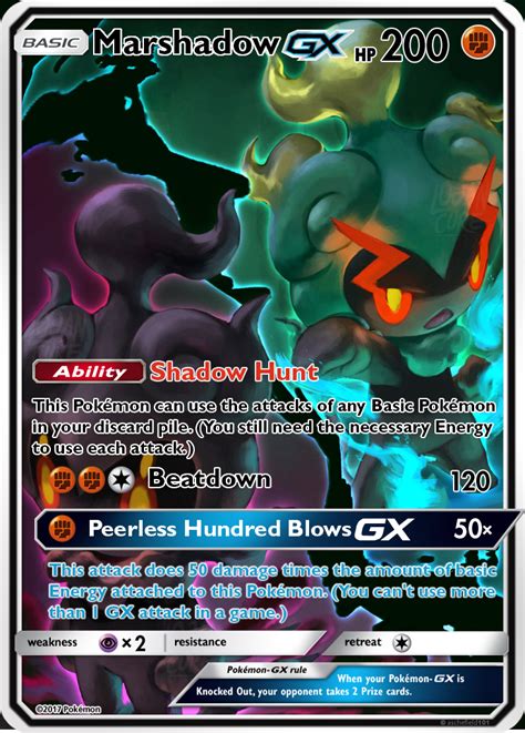 Marshadow Gx By Loco1911 On Deviantart