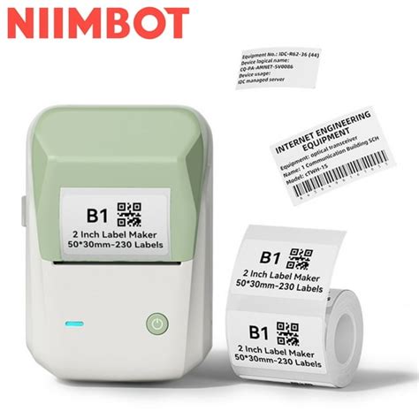 Niimbot B1 Label Makers 2 Inch Bluetooth Label Maker Auto