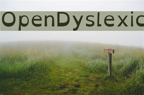 Opendyslexic Font Free Download Ttf Otf