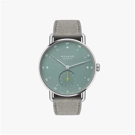 Nomos Glashutte Metro 33 Sage Watch Hartmanns Jewellers