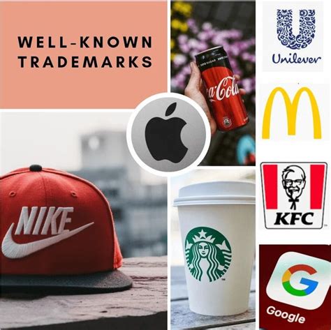 Well Known Trademarks Examples And Registration Process Trademark How