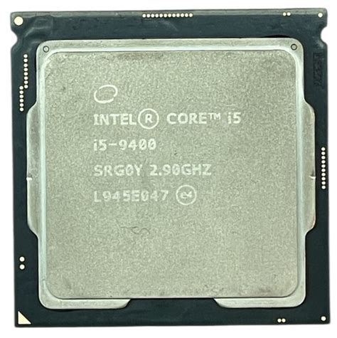 Intel Core I5 9400 9th Gen 6 Core Cpu Processor Srg0y Ebay