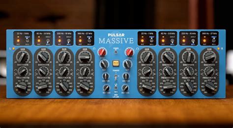 Massive Plug In By Pulsar Audio Modernized Passive Eq