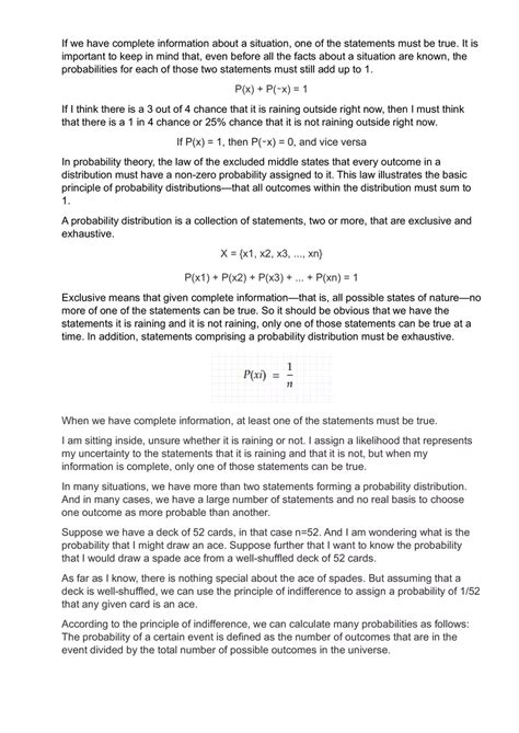 Probability Definitions And Notation Duke University Edubirdie