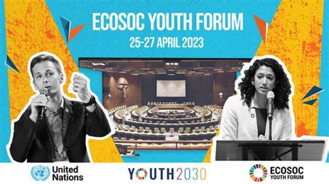 2023 Ecosoc Youth Forum Opening Session Mohammad Eisa Tamim
