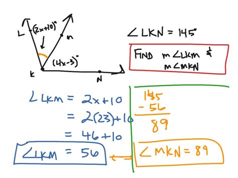 Angle Addition Postulate And Segment Addition Postulate Worksheet Answers