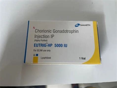 Chorionic Gonadotropin Injection Packaging Type Vial Packaging Size 1x1 At ₹ 440 Vial In Nagpur
