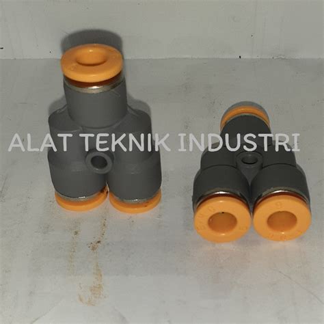 Jual Fiting Sambungan Y Selang Pu 4mm Shopee Indonesia