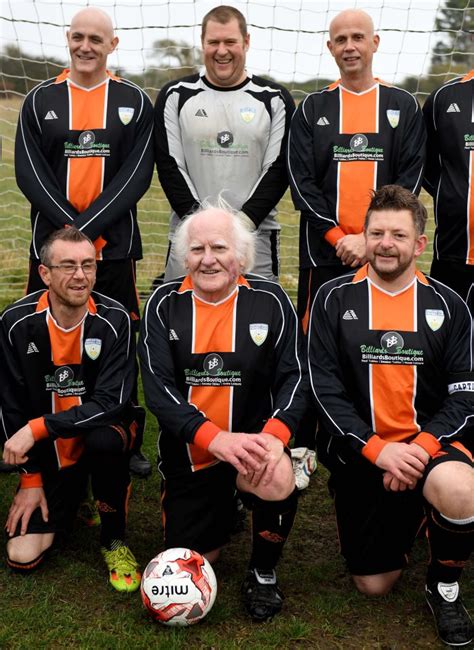 Meet Dickie Borthwick Englands Oldest Footballer Scores On Debut