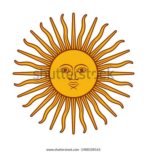 Argentina Flag Sun Logo