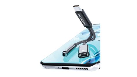 Moxom Type C Audio Mm Charging Adapter Converter Mx Ax