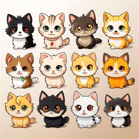 Page 7 47000 Cute Cat Set Pictures