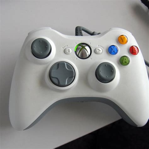 The Xbox 360 Controller With Two Analog Sticks Two Analog Shoulder Download Scientific Diagram
