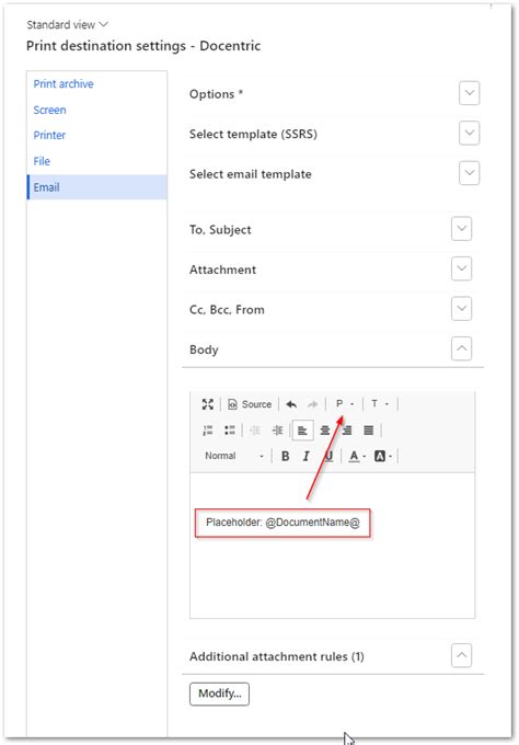 Email Attachment Name Documentname Contains Unresolved Placeholders