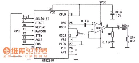 Array Speech Synthesis Series Circuit Diagram Basic Circuit Circuit Diagram