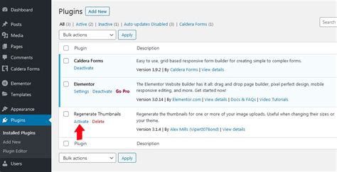 how to activate plugins in wordpress themewaves