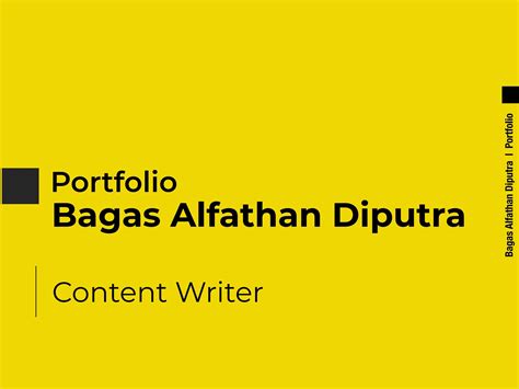 Bagas Portfolio By Bagas Alfathan Diputra Issuu