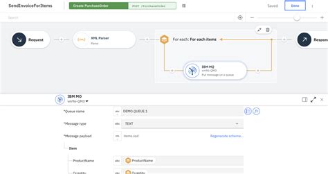 using ibm app connect in a containerised environment cp4i to interact