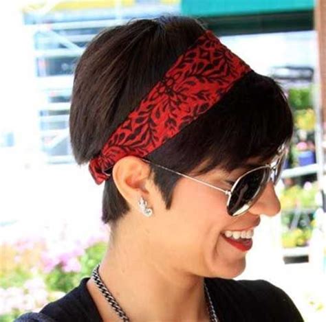 Pin By Devonna Hall On Kapsels Headbands For Short Hair Bandana