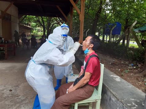 မော်လမြိုင် ၁၀ မြို့နယ်ဆောင်ရှိ အသွားအလာကန့်သတ်ထားရှိမည့်နေရာတွင် ဝင်ရောက်နေသူများကို ကျန