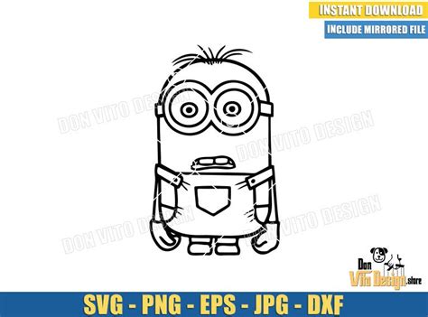 Despicable Me Minion Silhouette