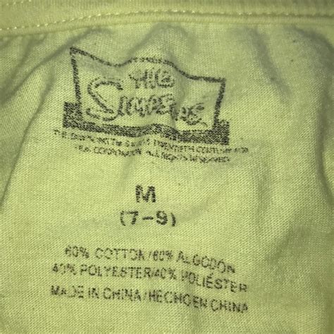 Simpsons Tops The Simpsons Pocket Bart Grunge Muscle Tank Tee