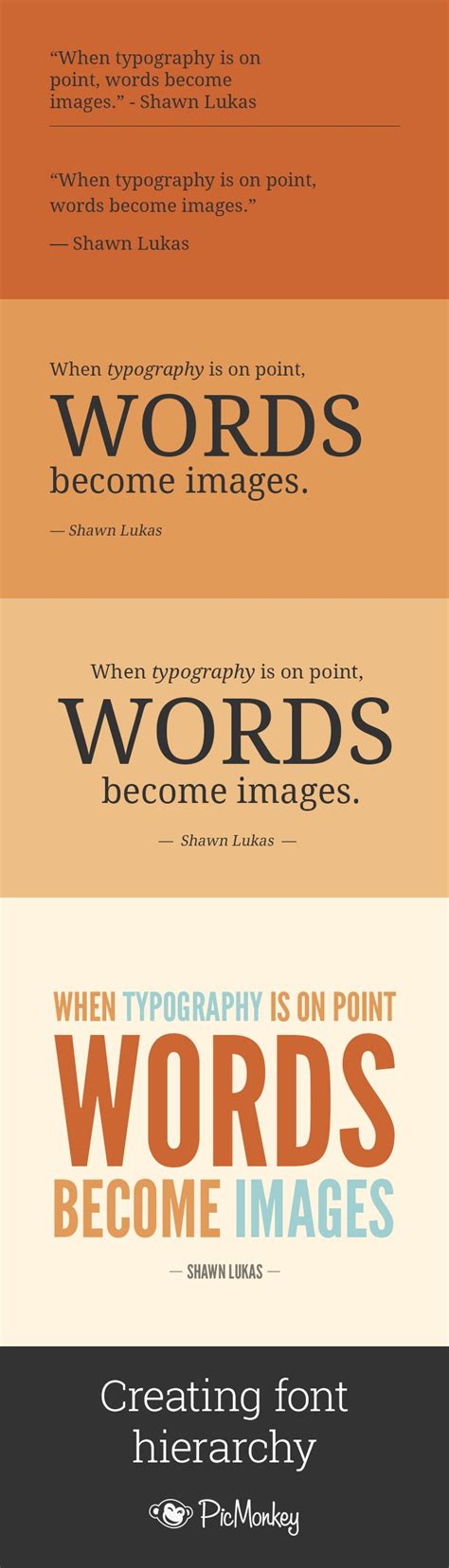 Mastering Font Hierarchy Elevate Your Design Picmonkey Blog
