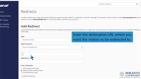 how to redirect subdomain to an external url youtube