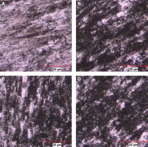 Microstructure Of Alsic Beam Samples A Pure Al B 5sic 95al C