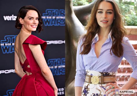 Daisy Ridley Vs Emilia Clarke Rcelebbattles