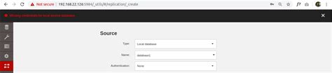 Unable To Create Local Replication Job Without Authentication · Issue
