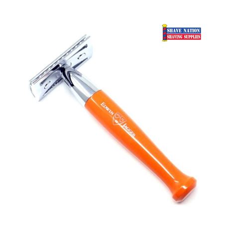 Edwin Jagger Diffusion Series Orange And Chrome Double Edge Safety Raz