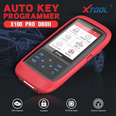 XTOOL X Pro Auto Key Programmer With EEPROM Adapter Support Mileage Adjustment