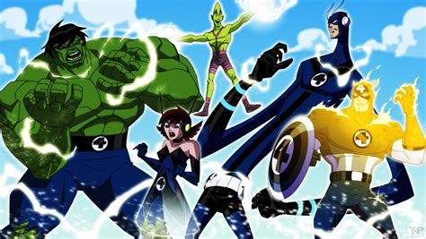 Avengers Earths Mightiest Heroes Portfolio Work Behance