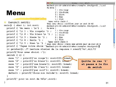 Programmation Structurée Et Langage C L Informatique à
