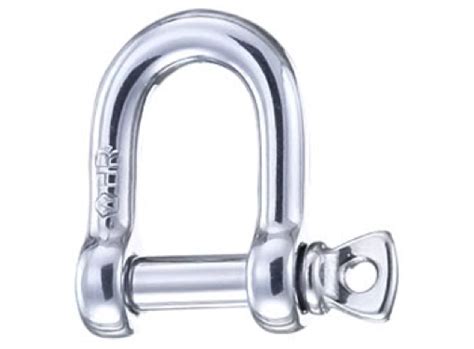 Wichard Stainless Steel D Shackle Captive Pin All Sizes The Wetworks