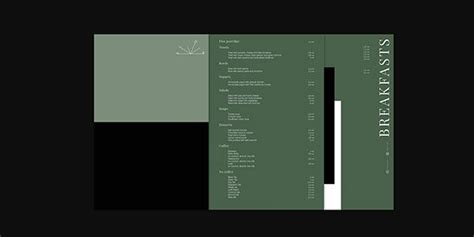 Layout Design Menu Layout Brand Identity Design Identity Identity Design