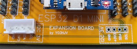 Yo3hjv Expansion Board For Esp32 D1mini