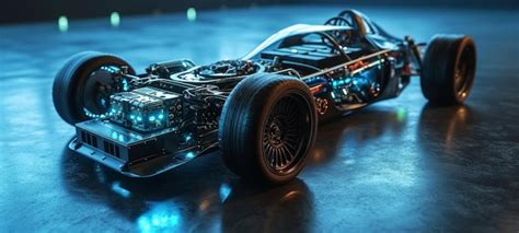 Premium Ai Image D Graphics Rendering Showing A Fully Developed Prototype Of An Electric