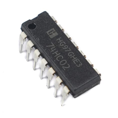74hc02 Quad 2 Input Nor Gate Ic 7402 Ic Dip 14 Package Arrowtechcart