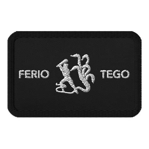 Ferio Tego Embroidered Patch Ovr And Out