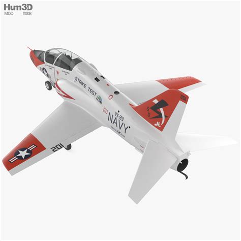 Mcdonnell Douglas T 45 Goshawk 3d Model Download Fighter On
