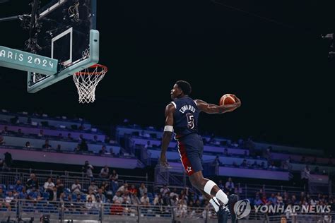 올림픽 미국 남자농구 3연승으로 8강 진출브라질과 격돌종합 연합뉴스