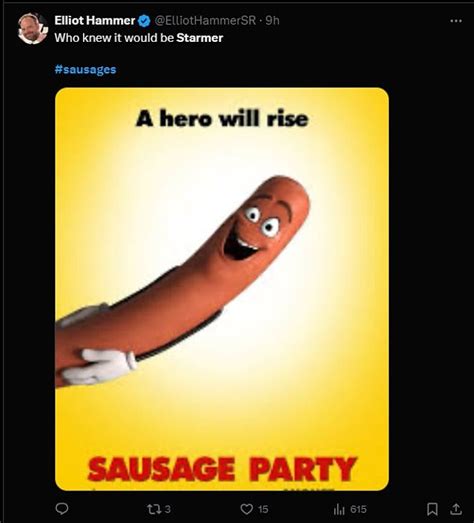 Sir Keirs Wurst Gaffe Yet Social Media Is Flooded With Memes After
