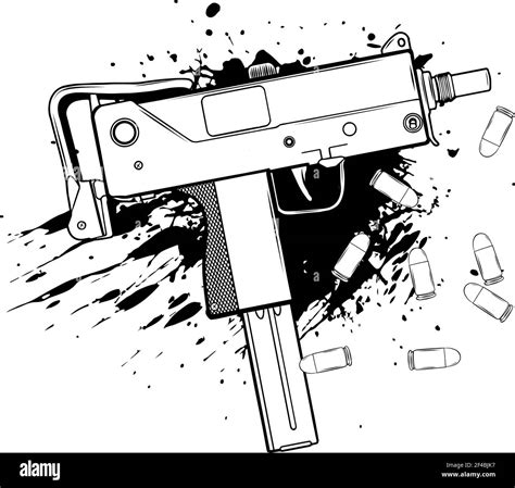 Mac 10 Drawing