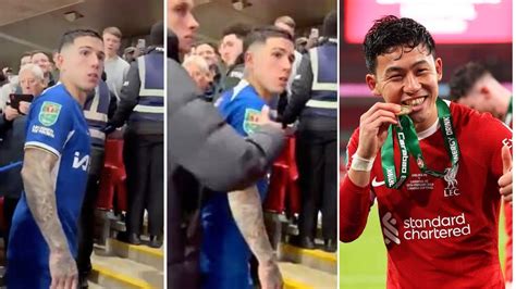Enzo Fernandez Reaction To A Liverpool Fan Trolling Him After Chelsea