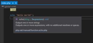 PHP In Visual Studio Visual Studio Blog