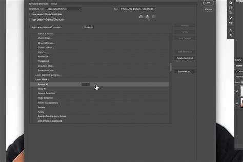 Delete Keyboard Shortcut Photoshop Lalapashares
