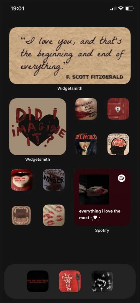 Ios 15 Dark Organização Celular Layout Celular